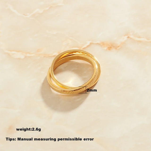 Plain Gold Rings For Women With Price