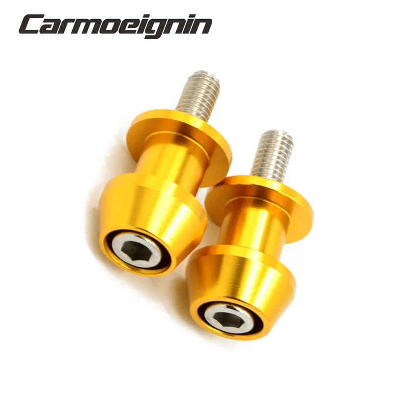 2pcs 8mm Motorbike CNC Swingarm Swing Arm Spools Sliders For Suzuki GSX ...