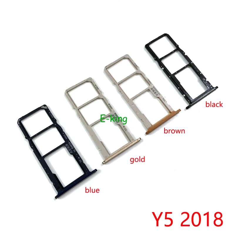 For Huawei Y5 2018 2019 Sim Card Slot Tray Holder Sim Card Reader ...