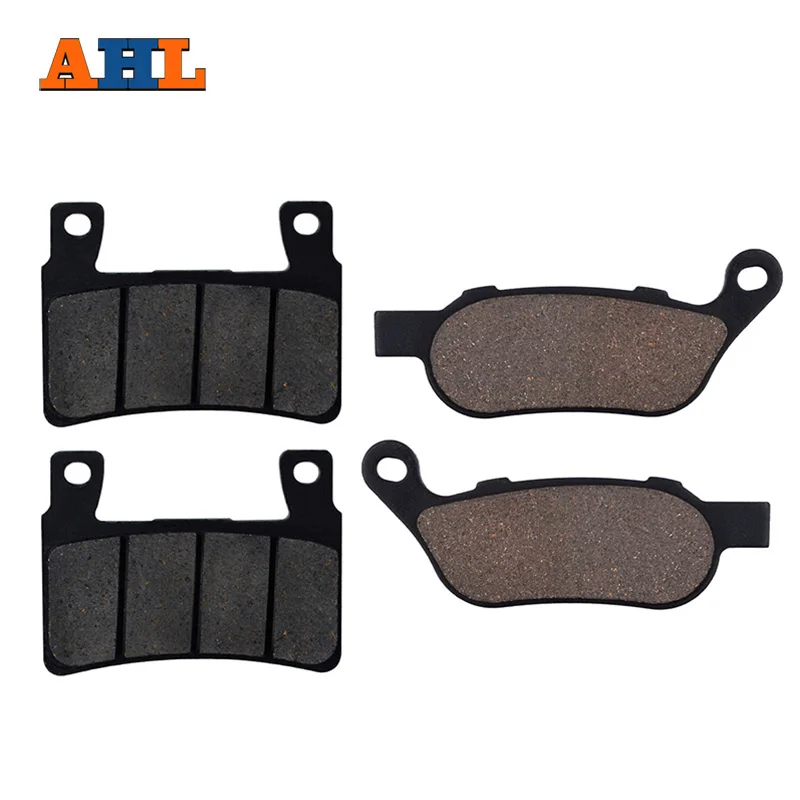 AHL-Motorcycle-Front-Rear-Brake-Pads-For-HARLEY-FLS-FLSTC-FLSS-FXSB ...
