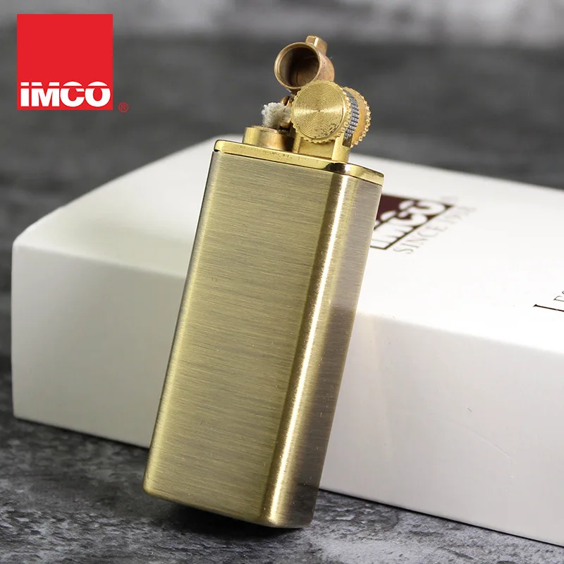IMCO IC4500 Lighter Delicacy Brass Lighter Oil Gasoline Cigarette ...