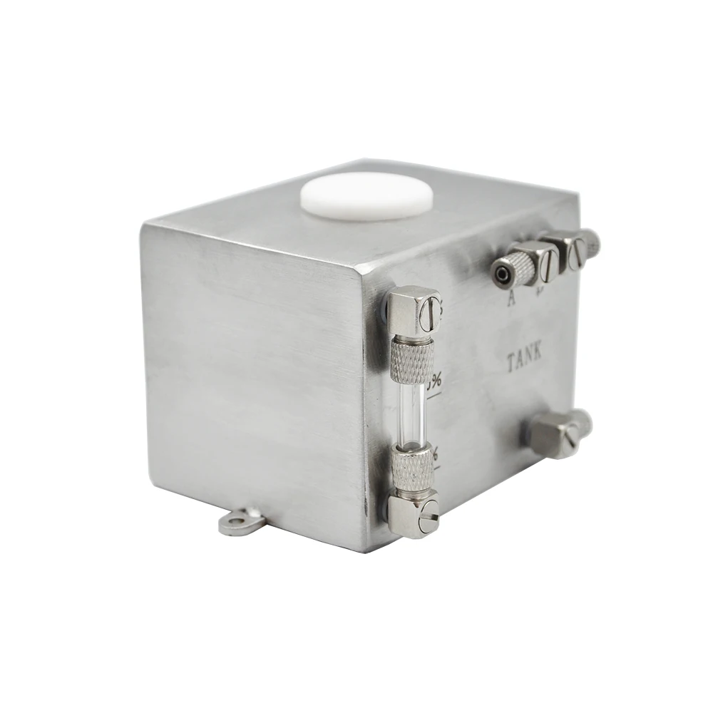 200ml-Hydraulic-Oil-Tank-Stainless-Steel-with-oil-quantity-display-For ...