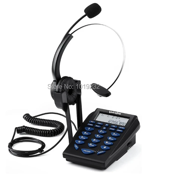 Free Shipping Professional Telephone headset call center phone headset ...
