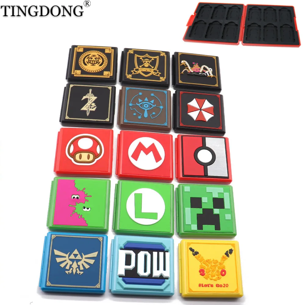 36-Colors-for-NintendoSwitch-Lite-NS-Premium-Game-Cards-Storage-Case ...