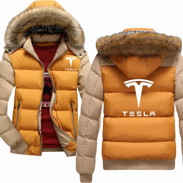Tesla Winter Fleece Coat | Zipper Jacket - Tesla League
