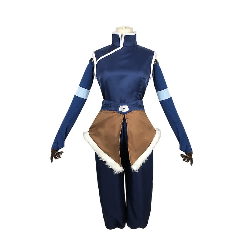 Anime Avatar The Legend of Korra Uniform Cosplay Costume For Women ...