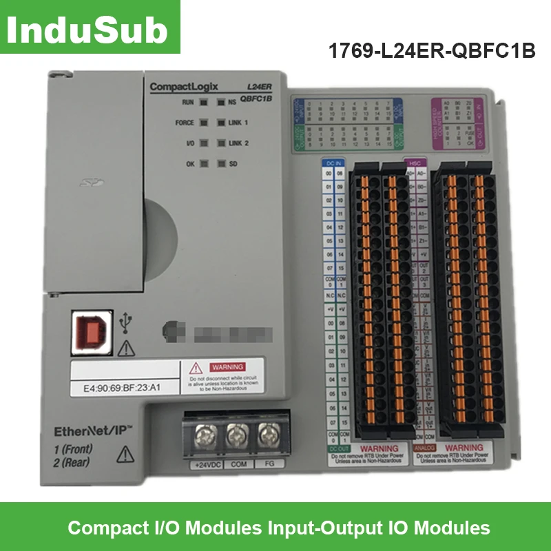 1769 L24ER QBFC1B 1769 módulos compactos de E/S, módulos de entrada ...