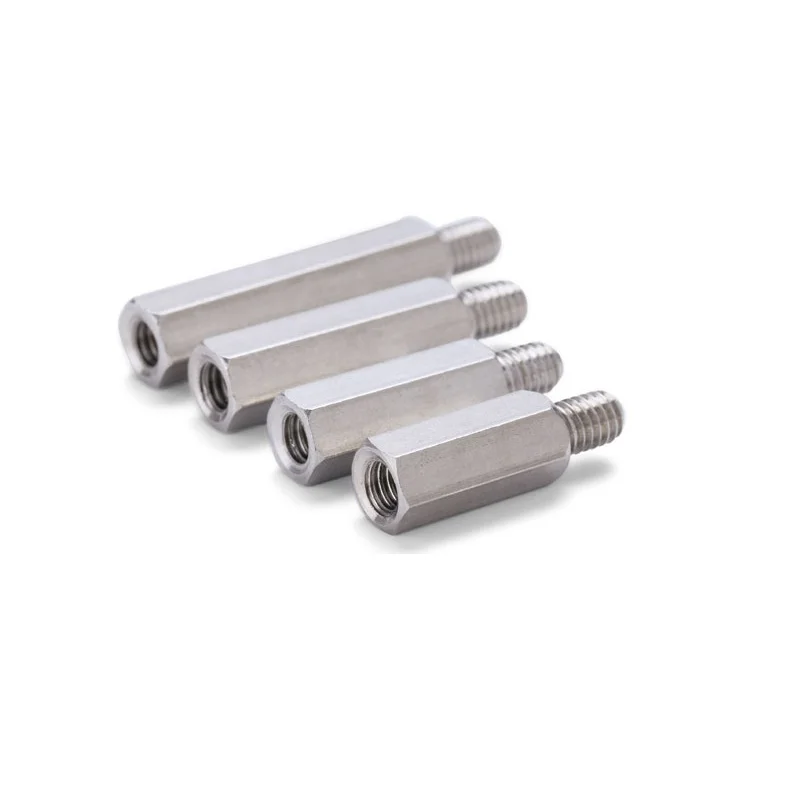 Stainless-steel-single-head-hex-connection-stud-Inner-and-outer-teeth ...