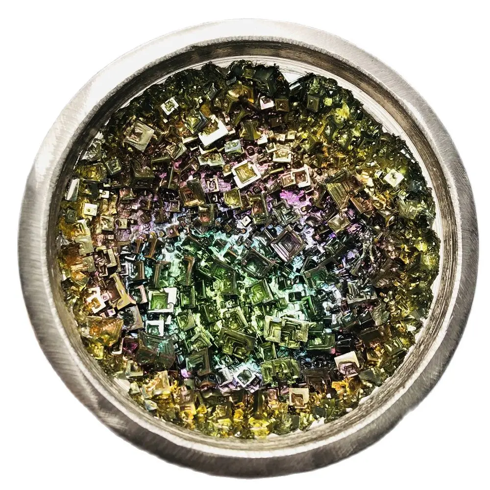 Mineral Crystals Bismuth Mineral Geode Bowl Handmade Home Spiritual ...