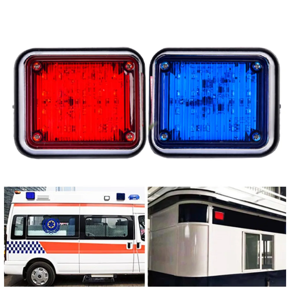 2Pcs-Ambulance-Emergency-Strobe-Light-12V-24V-LED-Police-Flashing-Light ...