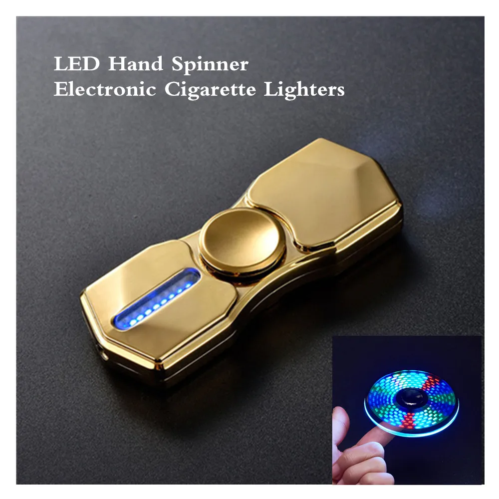 3в1 светодиодный Спиннер зажигалки для электронных сигарет USB ...
