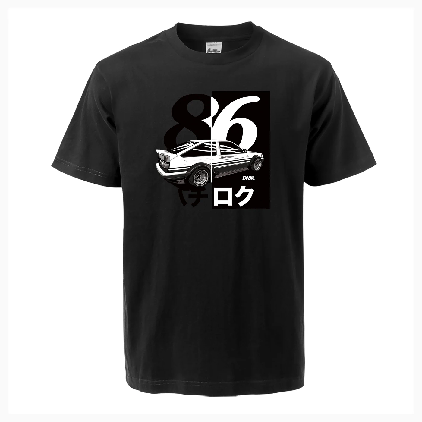 Camiseta con estampado de inicial D para hombre, Ae86 de manga corta ...