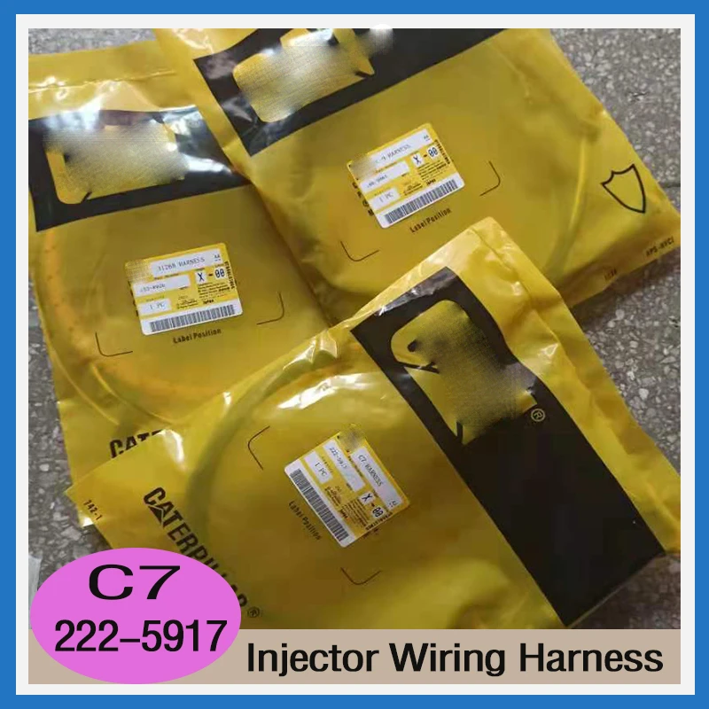 324D E324D Excavator Parts C7 Engine Fuel Injector Wiring Harness ...