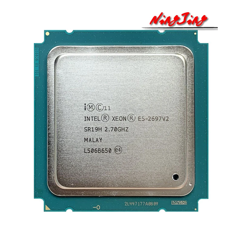 Intel Xeon E5 2697v2 E5 2697v2 E5 2697 v2 2.7 GHz Twelve Core Twenty ...