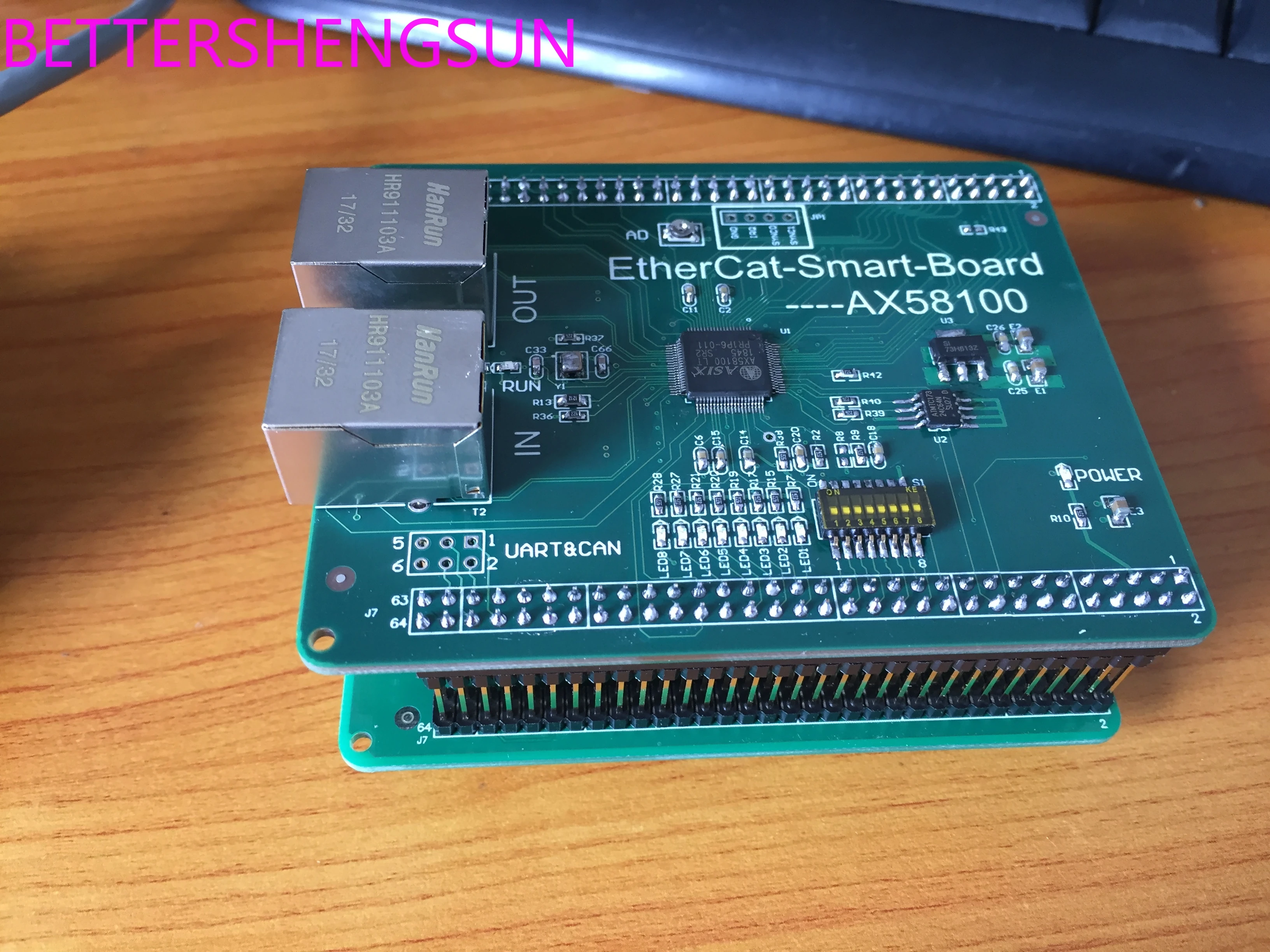 EtherCat AX58100 보드는 et1100을 대체합니다. STM32, DSP, ZYNQ 솔루션|ABS 센서 ...