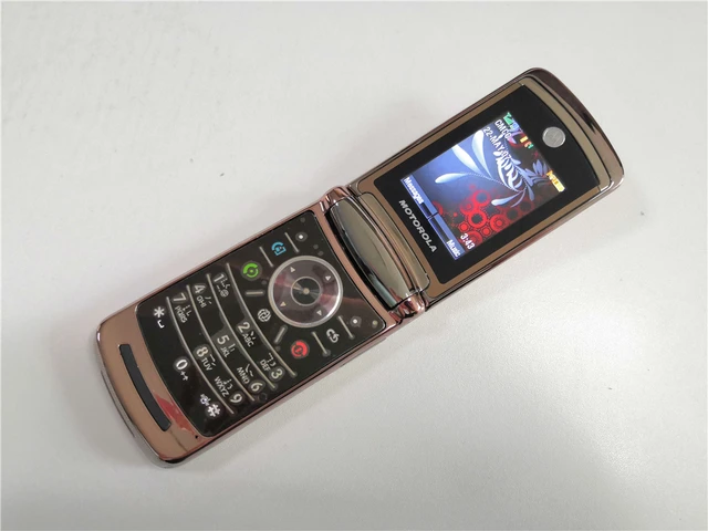 100% Original Motorola RAZR2 V9 GSM 2.2Inches 2MP Camera Bluetooth Java ...