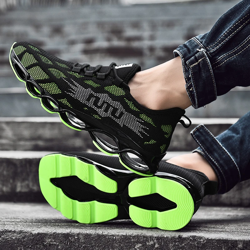 Blade Men Running Shoes Comfortable Summer Breathable blade Sneakers ...