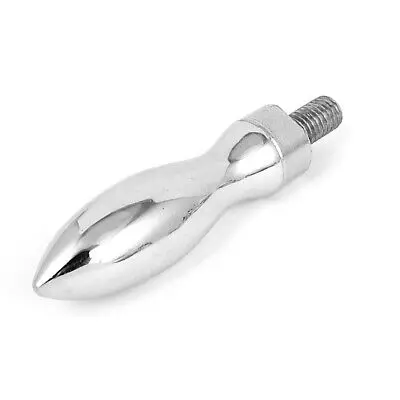 Machine 5-Pack M8x15mm Chrome Revolving Handles - Silver Metal Grips ...