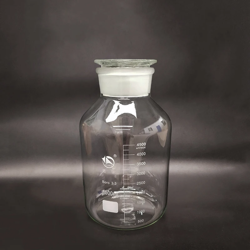 SHUNIU-Reagent-bottle-Wide-mouth-Clear-Boro-3-3-glass-Capacity-5000ml ...