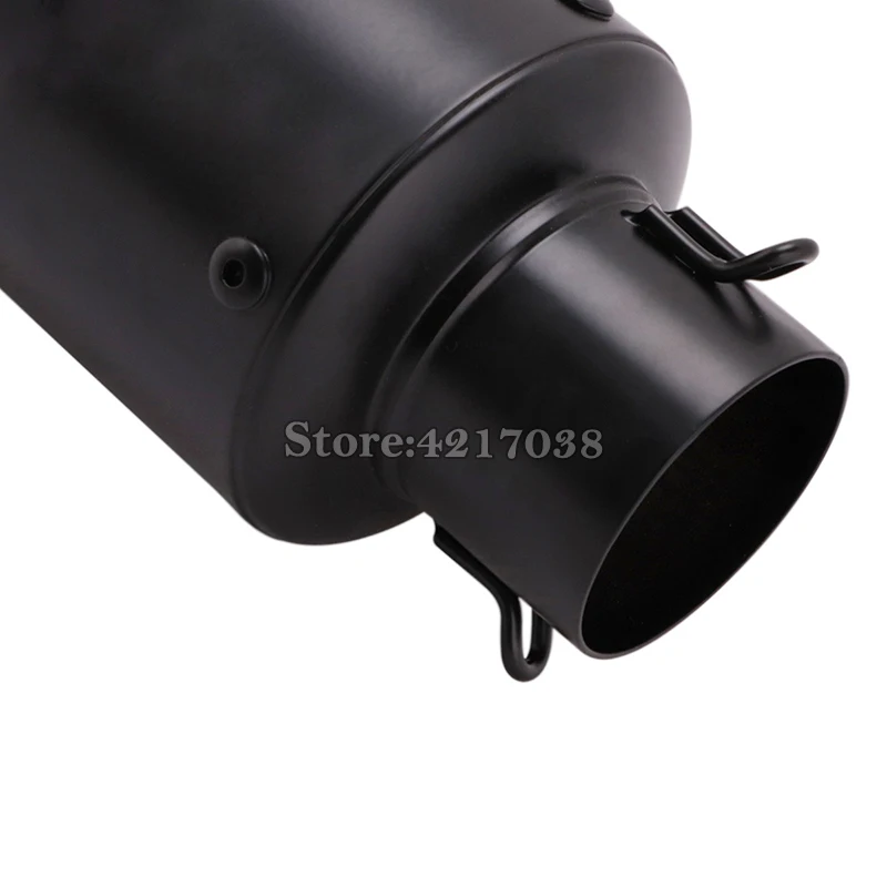 Slip On Motorcycle Exhaust Pipe Inlet 51MM Modified Muffler Escape Moto ...