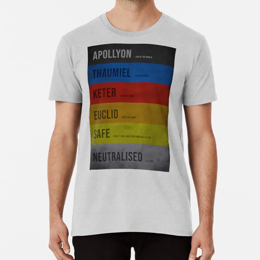 Scp Classes T Shirt Scp Scp Illustrated Merchandise|T-Shirts| - AliExpress