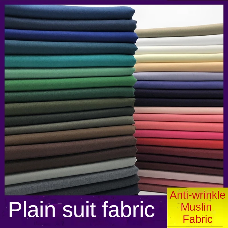 Anti-wrinkle-Suit-Muslin-Fabric-By-Half-A-Meter-for-Sewing-Pants ...
