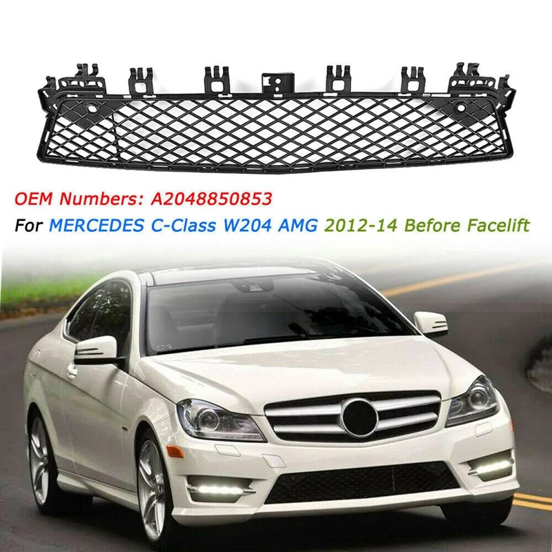 Parts & Accessories Genuine Front Bumper Cover Center Mesh Grille ...