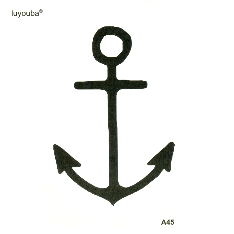 Anchor sailor tattoo temporary tattoo Sticker tatuajes temporales ...