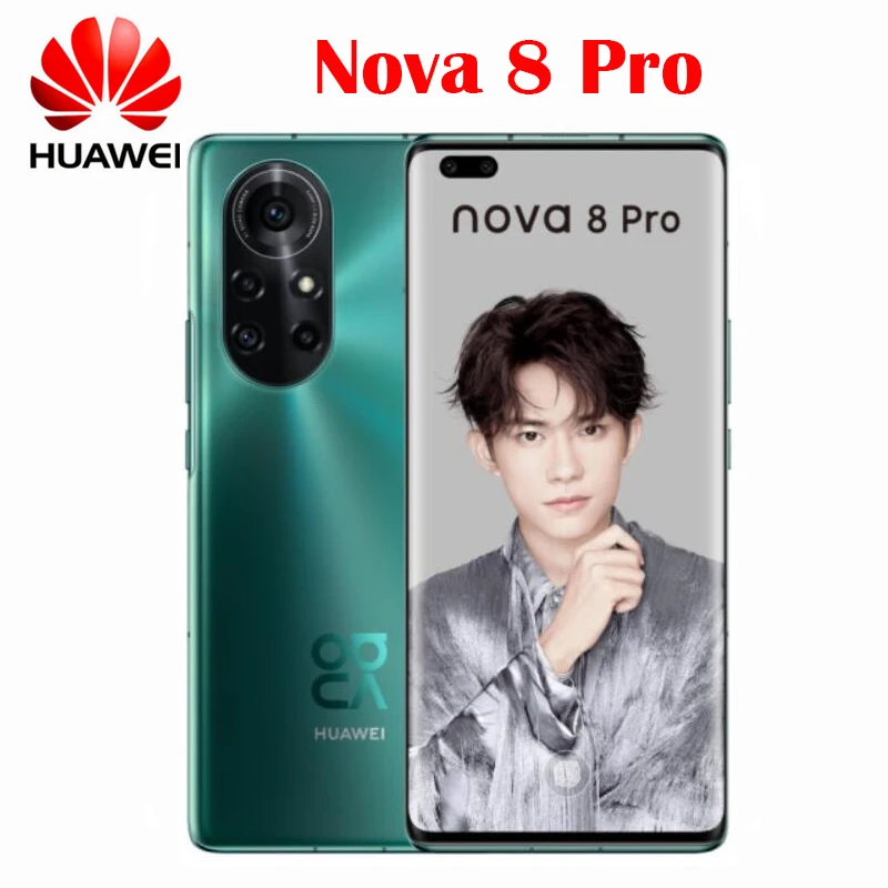 Original Official New Huawei Nova 8 Pro 5G Cell Phone Kirin985 6.72inch ...