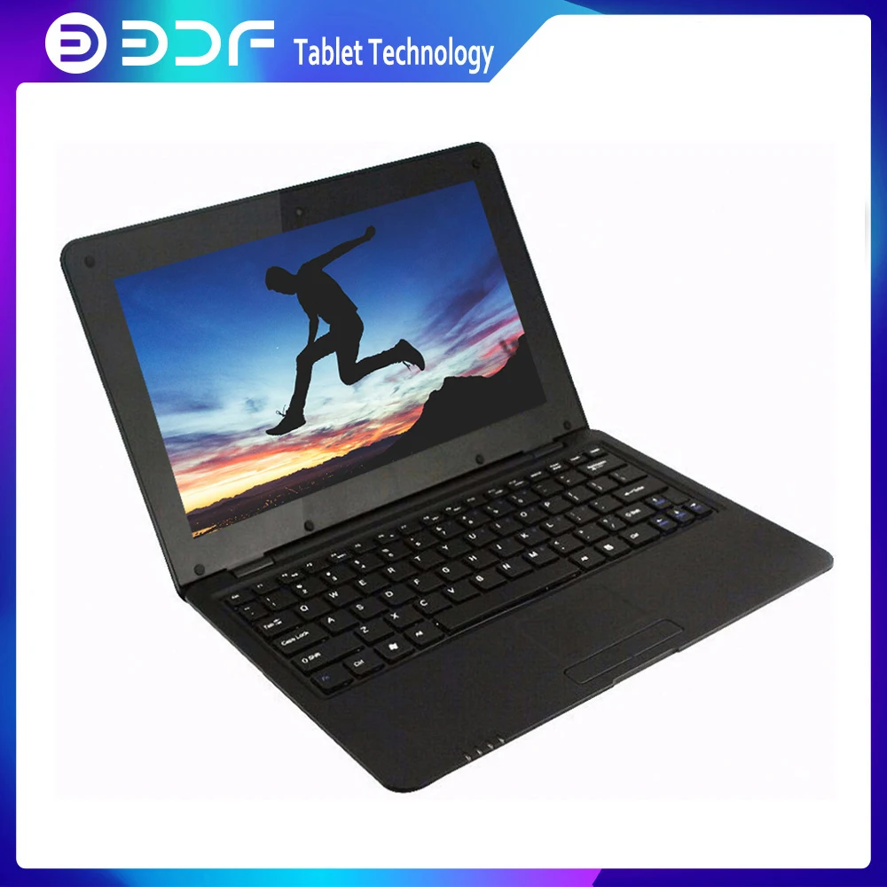 2021 Bdf New 10.1 Inch Notebook Laptop 10 Inch Quad Core Android 6.0 ...