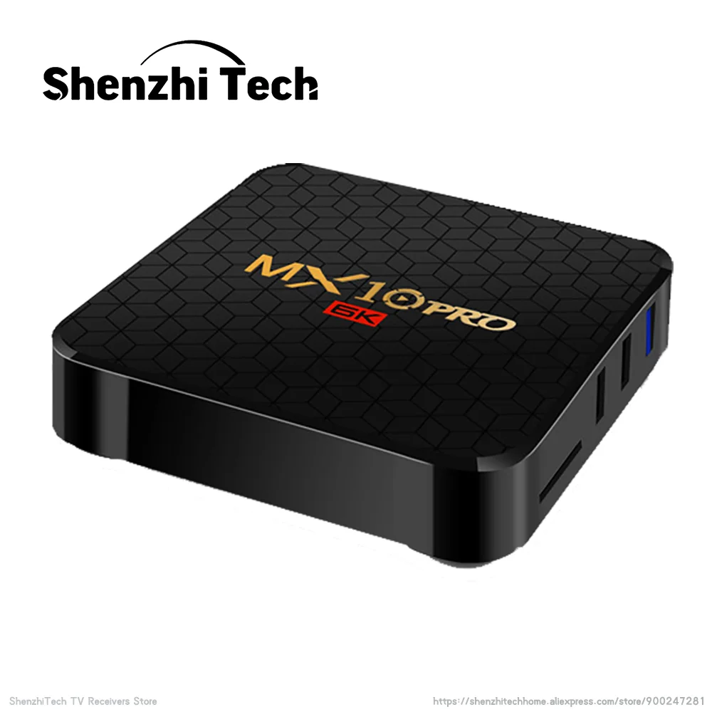 Mx10 Pro 6k 2021 Smart Tv Box Android 9.0 Allwinner H6 Ddr3 4gb Ram ...