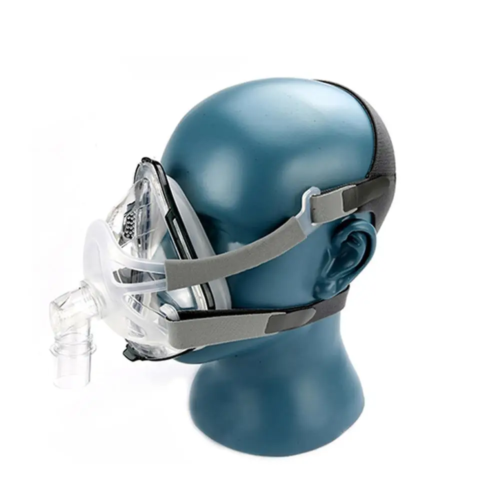 Full Face Breath Mask CPAP Auto CPAP BiPAP Mask With Free Headgear ...