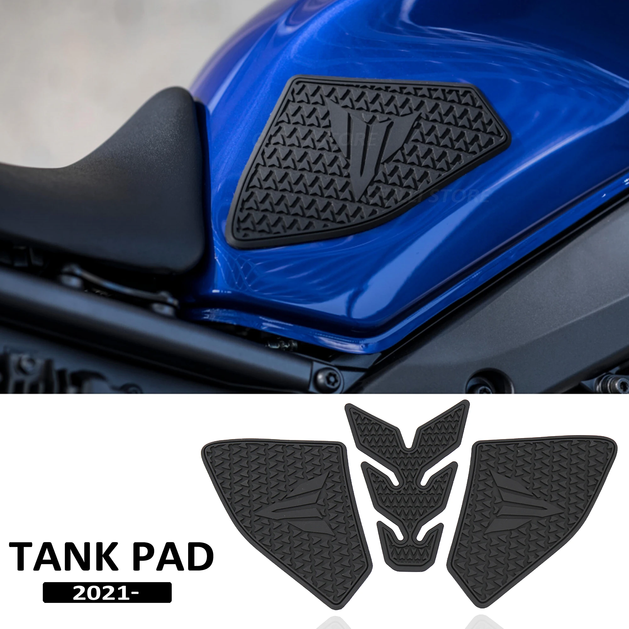 Motorcycle For Yamaha Mt-09 Mt09 2021 Tankpad Anti-slip Tank Pad ...