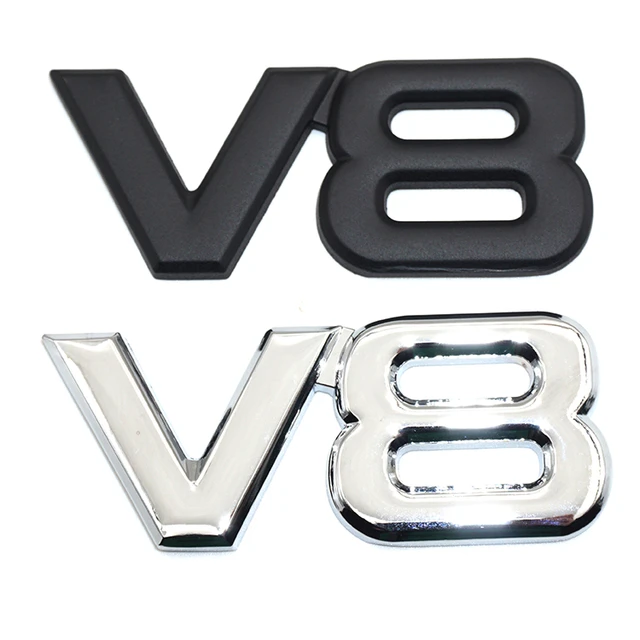 V8 Emblem