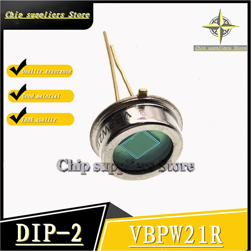 2PCS 20PCS/VBPW21R BPW 21 VBPW21 BPW21 실리콘 광전지 파장 565nm Nwe 고급 재료 100% ...