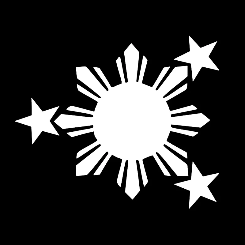 Philippine Sun Black And White