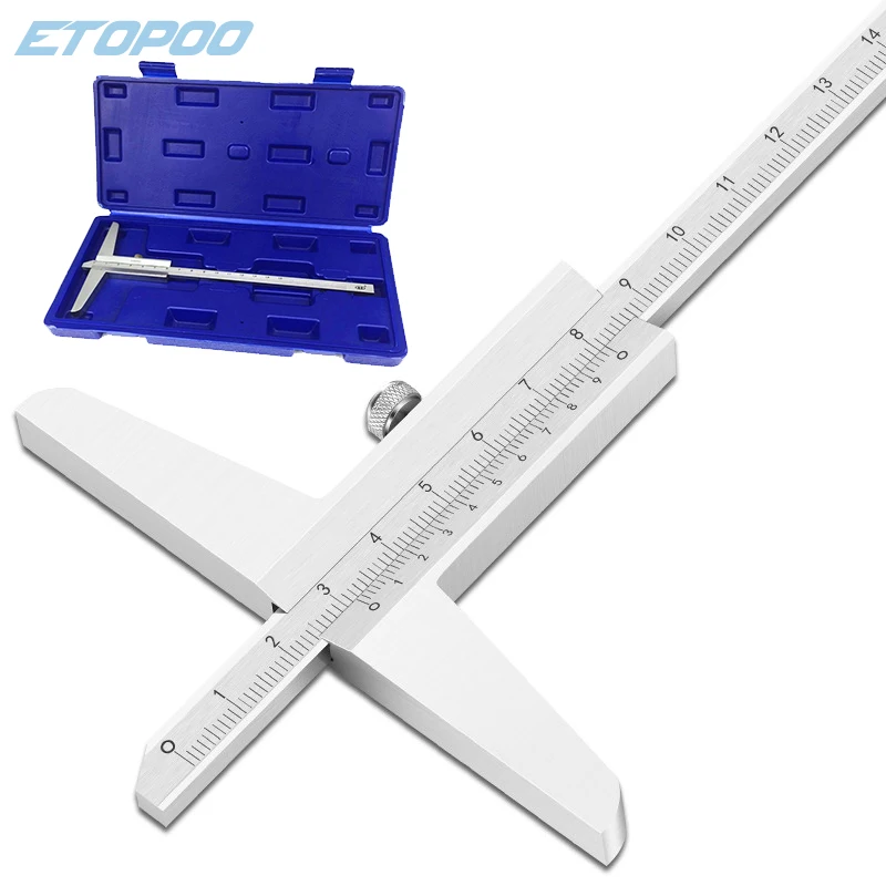 0-150-200-300mm-0-02mm-Depth-vernier-caliper-Depth-Gauge-with-box ...