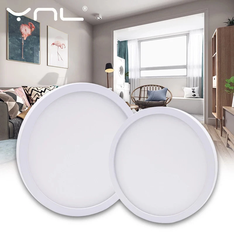 High brightness LED Circular Panel Light 6W 9W 13W 18W 24W Surface ...