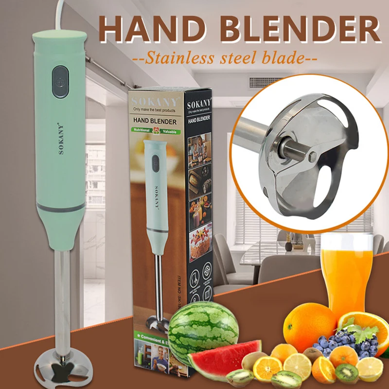 Sokany Sk1809 Electric Food Blender Mixer Egg Beater Hand Blander ...