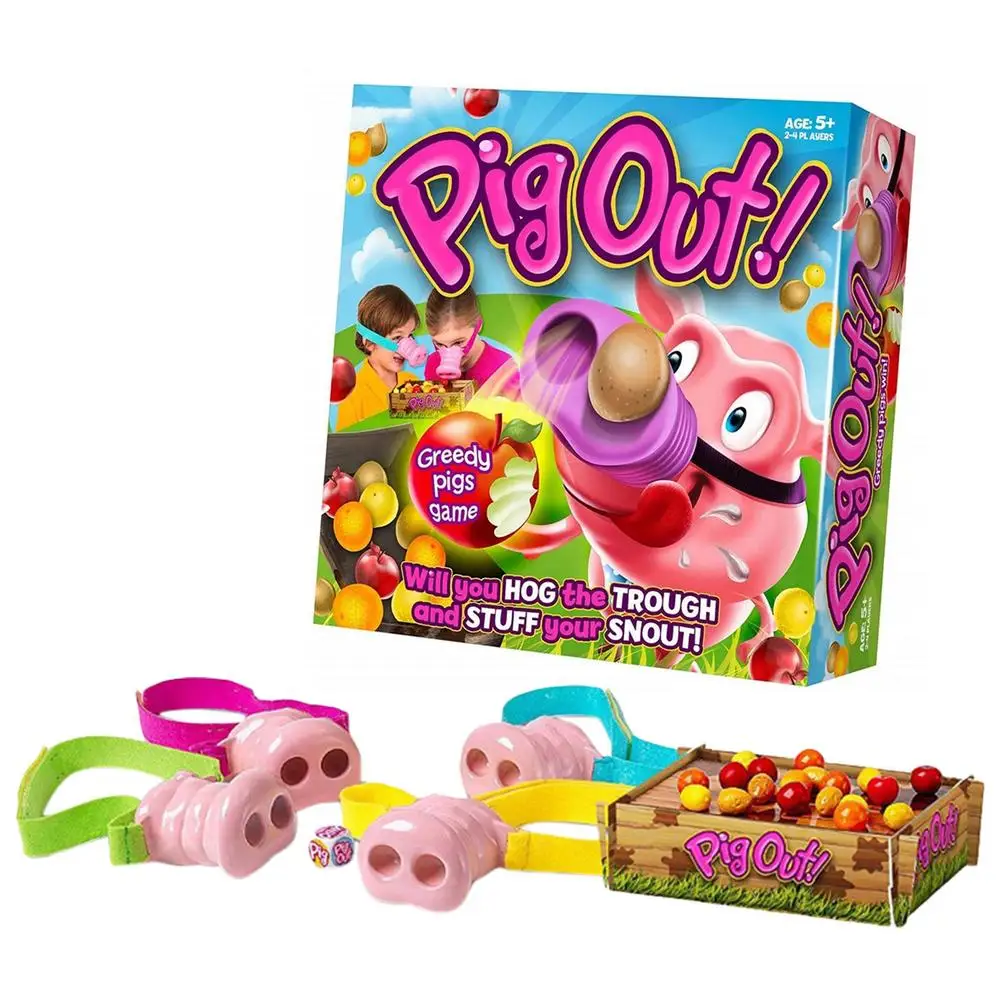 Pig Out Game Classic Family Game Toy Funny Party Game For Preschoolers Pig Out Game Classic Family Game Toy Funny Party Game For Preschoolers