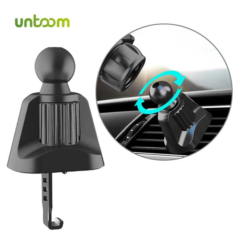 Untoom Car Phone Holder Base Universal 17mm Ball Head For Car Air Vent ...