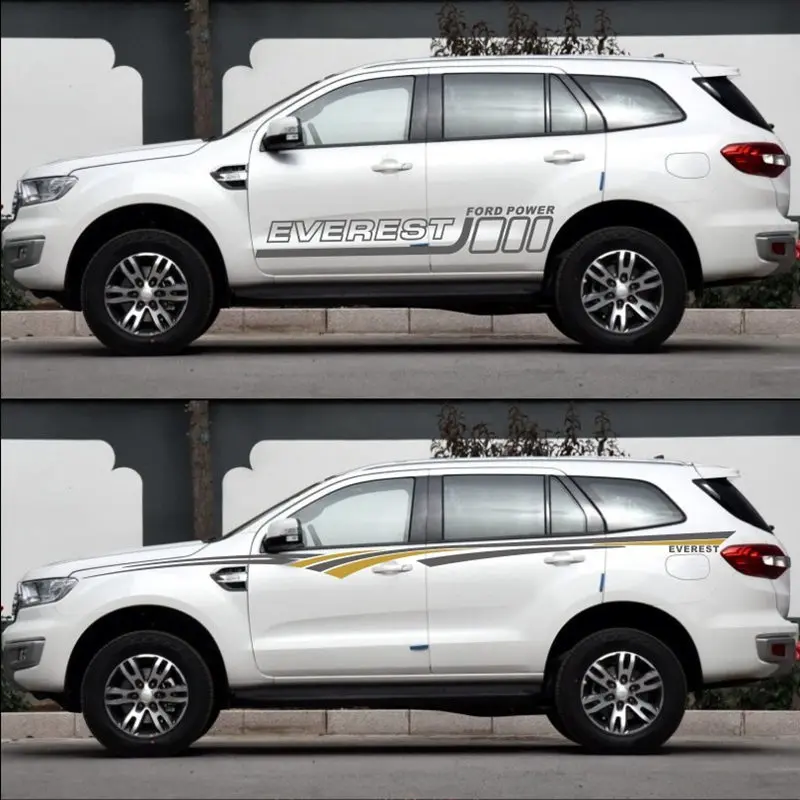FOR-Ford-Everest-car-stickers-Personalized-body-waist-line-stickers ...