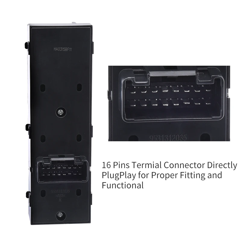 【high configuration】 Electric Power Master Window Switch Button Set For ...