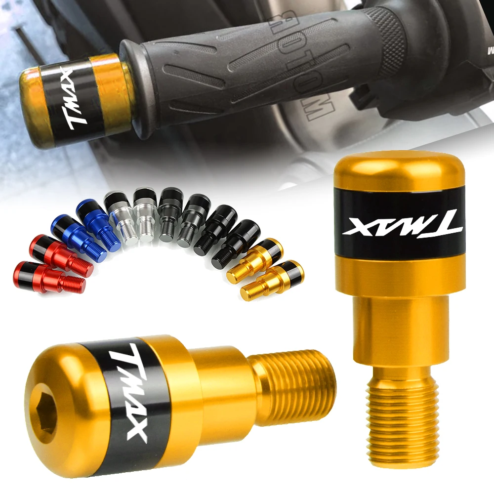 Motor Scooters Handlebar Grip Ends Weights Bar End Plug For Yamaha ...