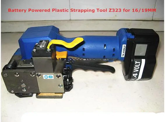 Battery Operated Plastic Strapper Z323 Automatic Portable PET PP ...