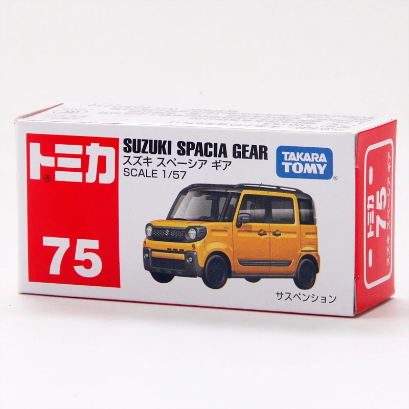 Takara Tomy Tomica 1:57 SUZUKI SPACIA GEAR NO#75 Metal Diecast Vehicle ...