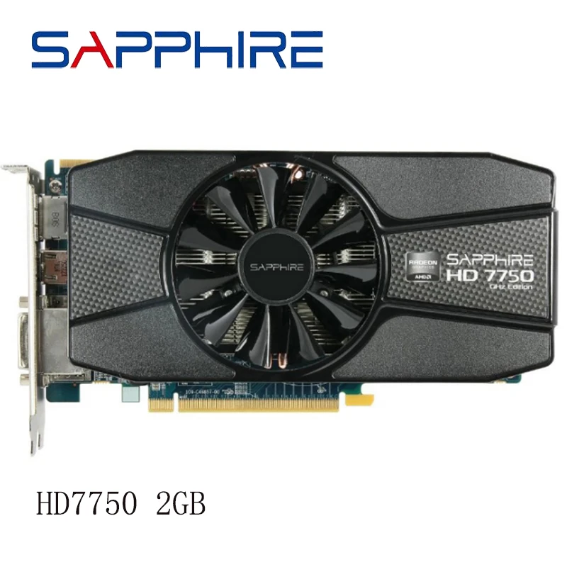 Kullanılan SAPPHIRE Radeon HD 7750 2GB Video kartları GPU AMD HD7750 ...