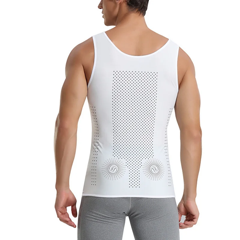 Bustier-corset,T-shirt de compression à col en V pour homme,vêtement ...