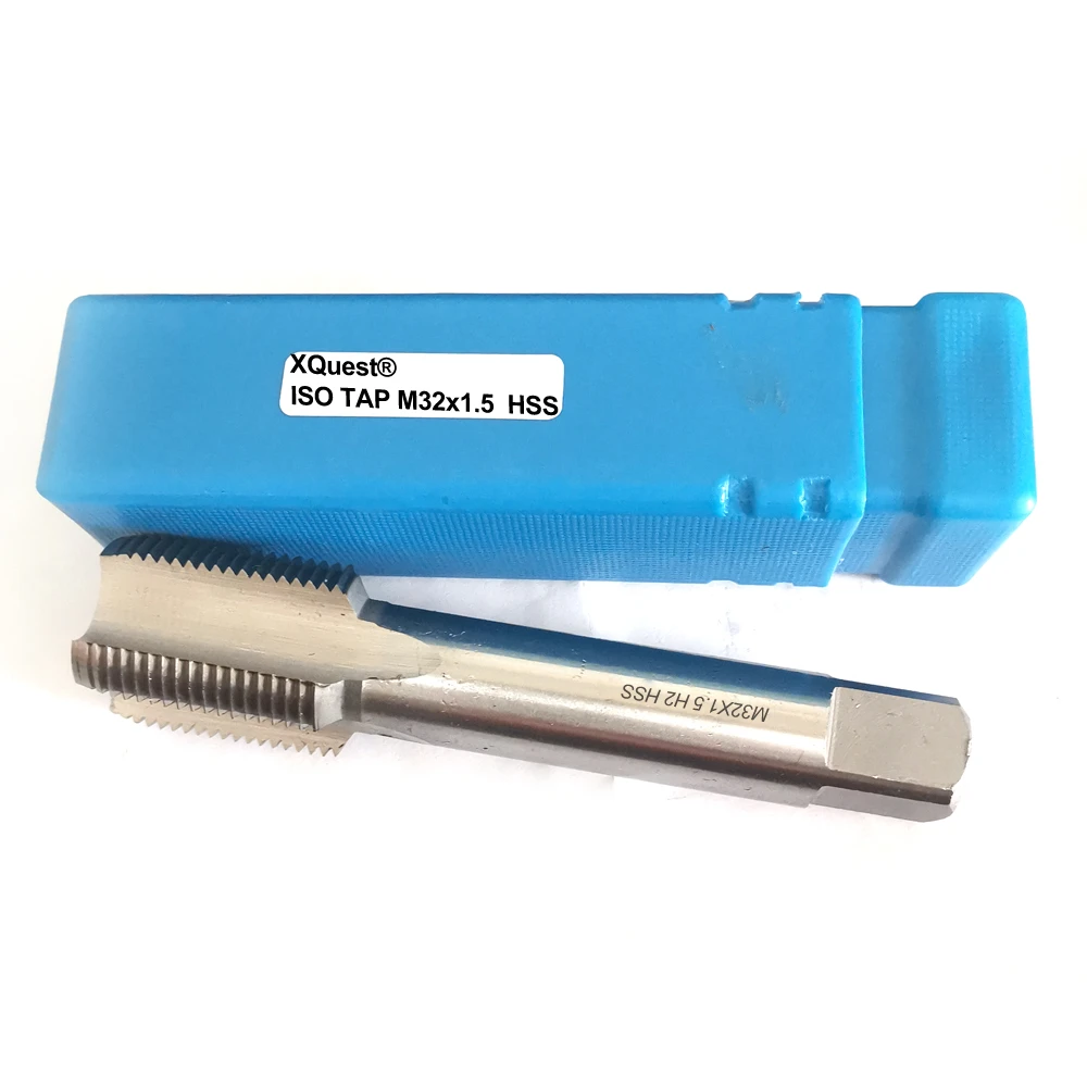 HSS Metric Right Hand tap M32 M32X2.5 Fine Thread Cutting Straight ...