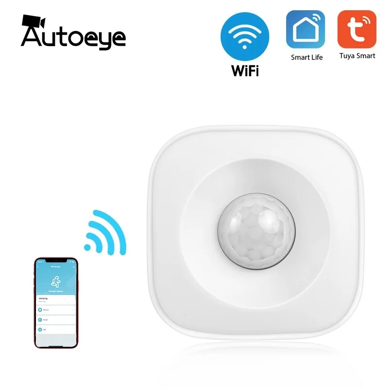 Autoeye WiFi Human Body Sensor Wireless Smart Body Movement PIR Motion ...